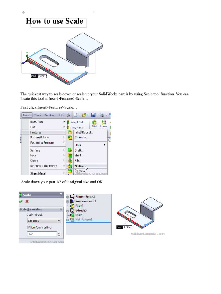 T5 How to use Scale | PDF