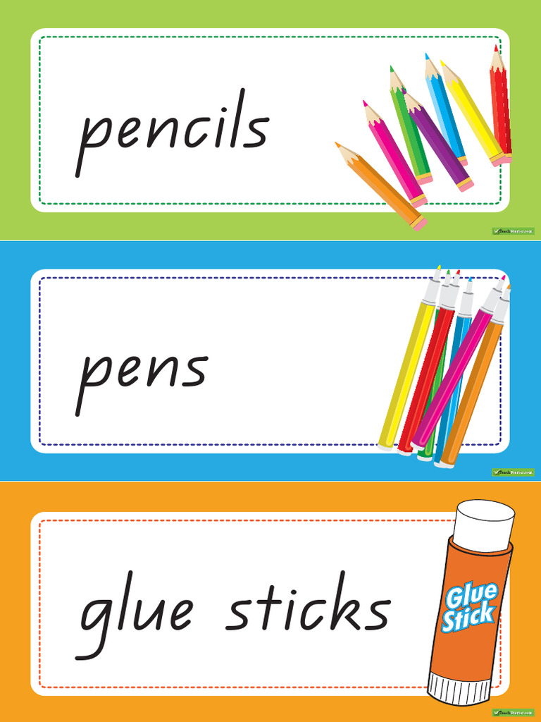 Supply Storage Bin Labels q Ld Print | PDF | Elementary Geometry ...
