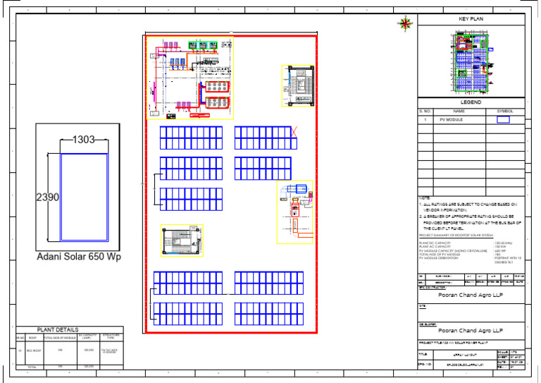 IFK 120 KWp Solar Module Layout | PDF | Solar Panel | Photovoltaics