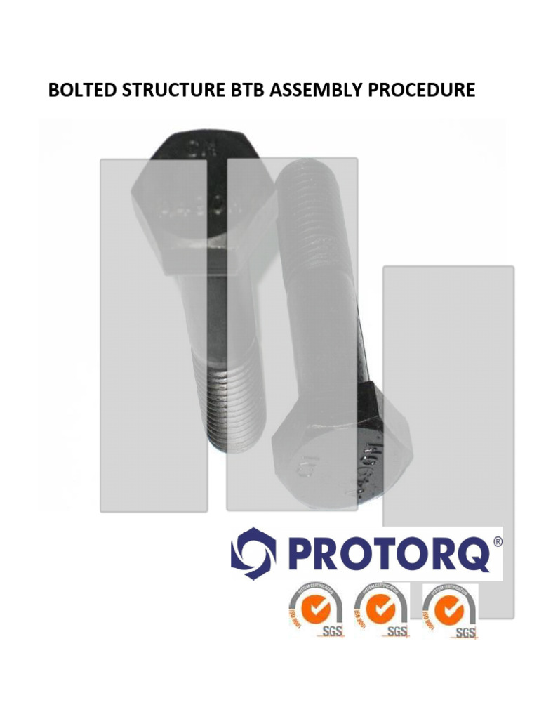 Bolted Truck Body Bolt Procedure 2021 v1 | PDF | Nut (Hardware) | Screw
