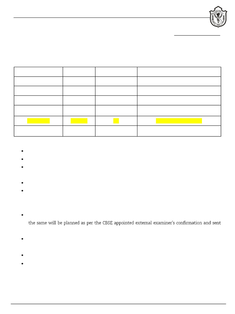 Circular PreBoard2 X and XII 202526 | PDF | Qualifications | Schools