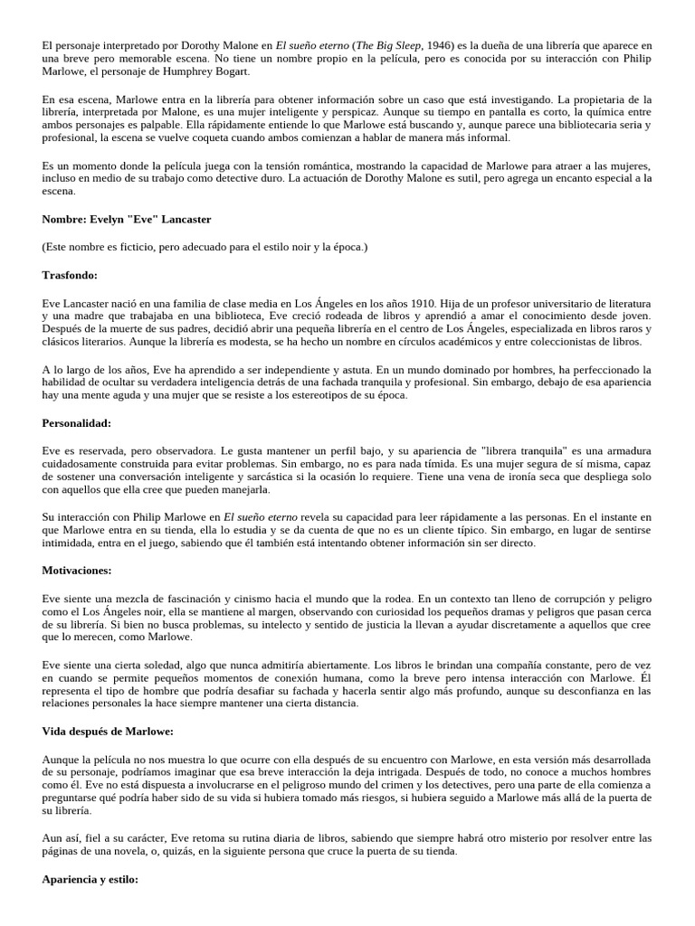 Novela Negra (Chatgpt) | PDF | Película de misterio | Suspense (Género)