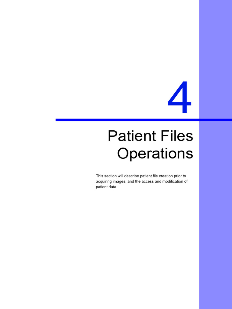 04 Patient Files Operations | PDF | Button (Computing) | Computer File