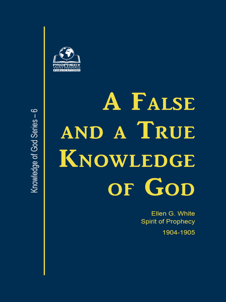 A False and True Knowledge of God | PDF | Holy Of Holies | Satan