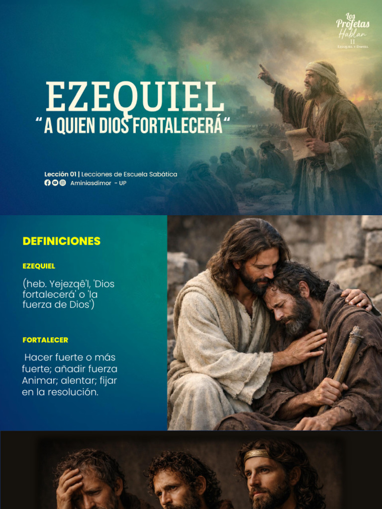Lección 01 Ezequiel | PDF | Ezequiel | Contenido bíblico