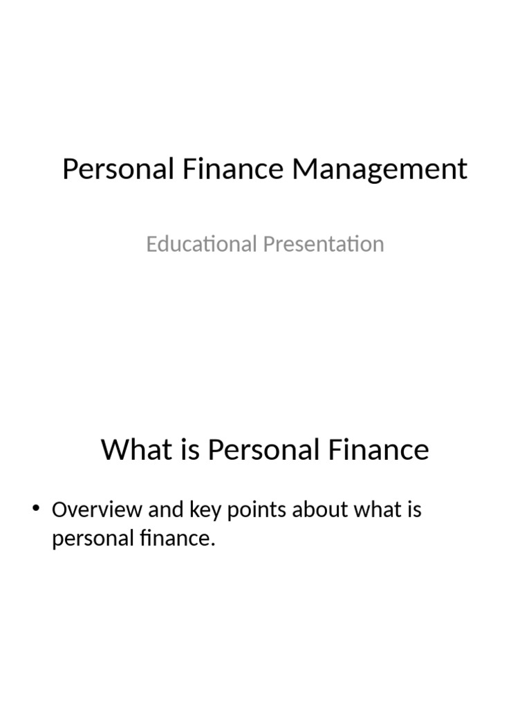 Personal_Finance_Management | PDF