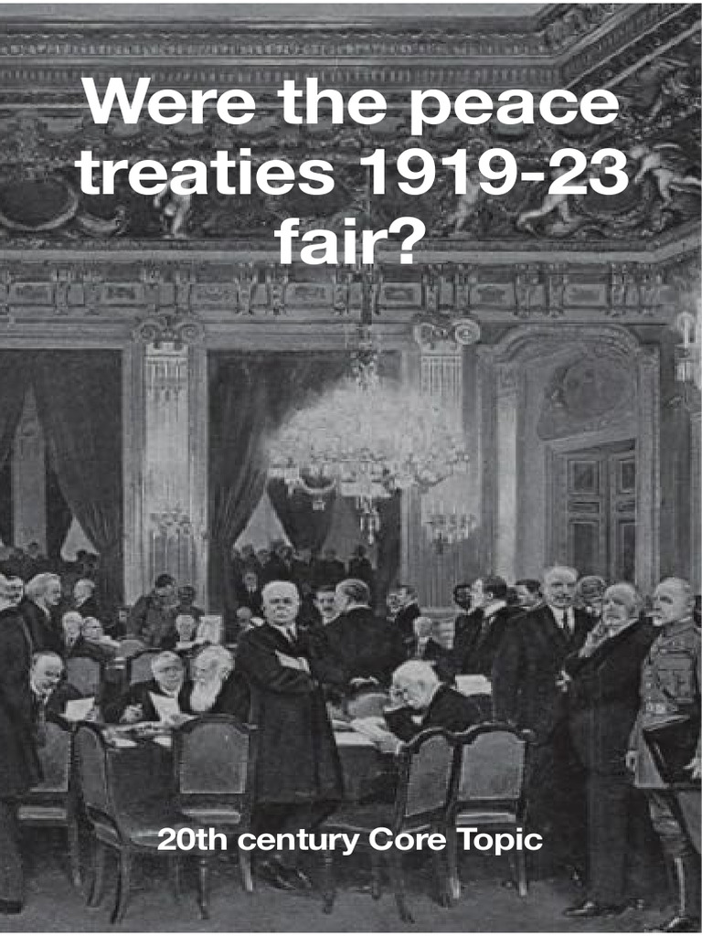 IGCSE Revision Booklet - The Paris Peace Treaties | PDF | Treaty Of ...