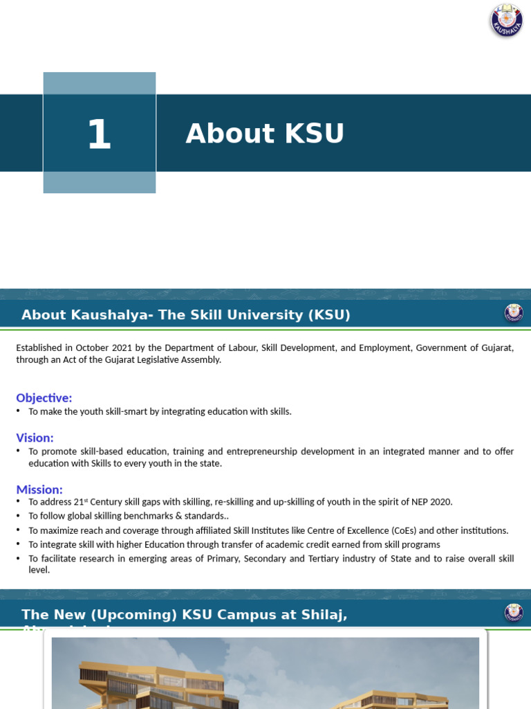 About KSU | PDF | Educational Stages