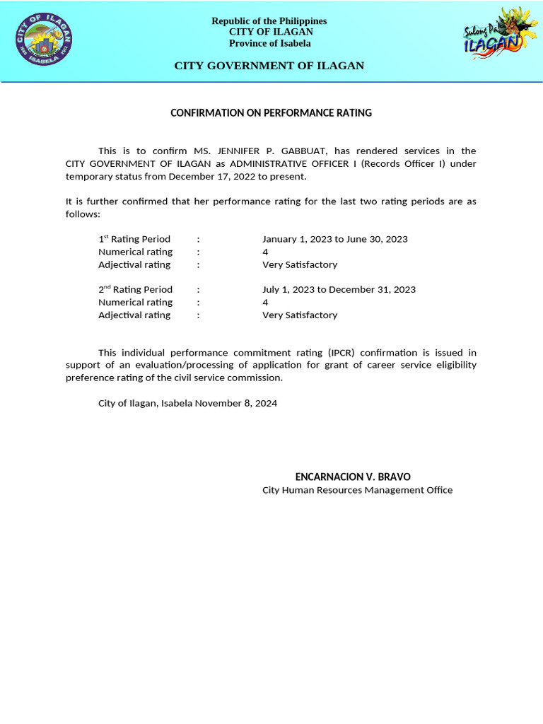 HR CSC IPCR | PDF