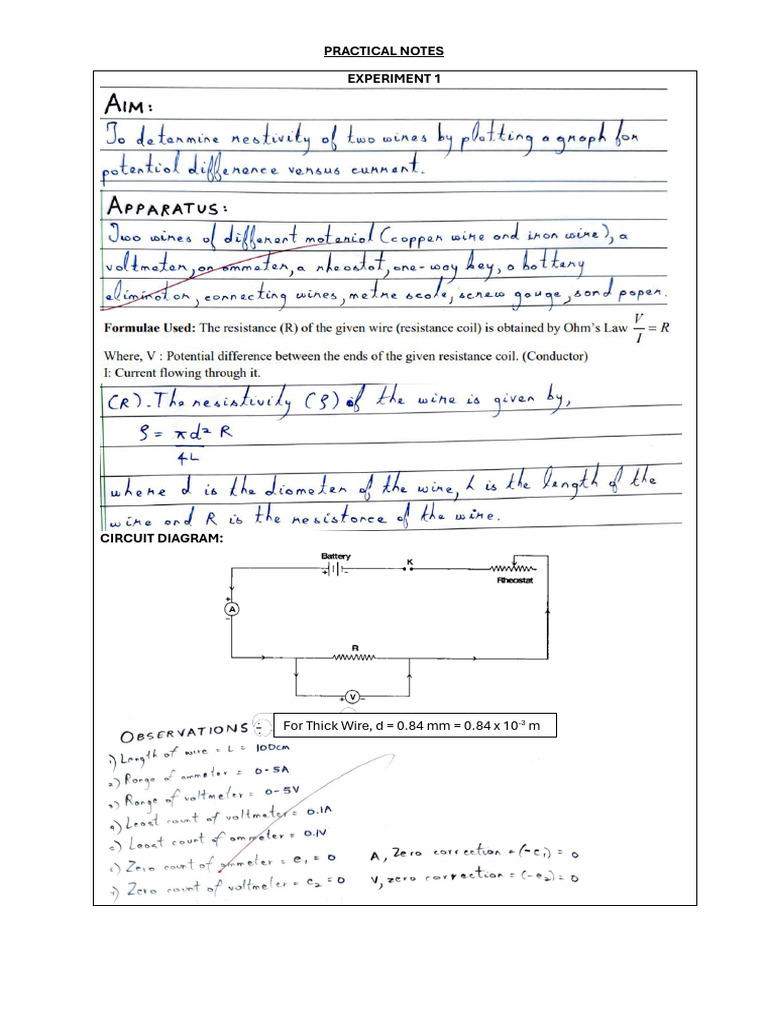 Practical Notes 2026 | PDF