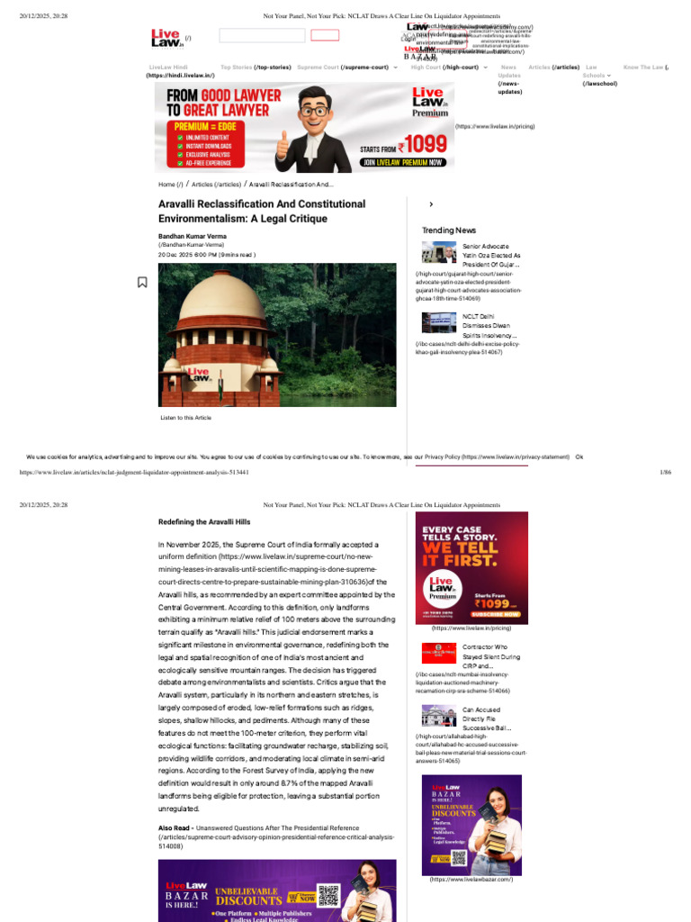 Not Your Panel, Not Your Pick_ NCLAT Draws a Clear Line on Liquidator ...