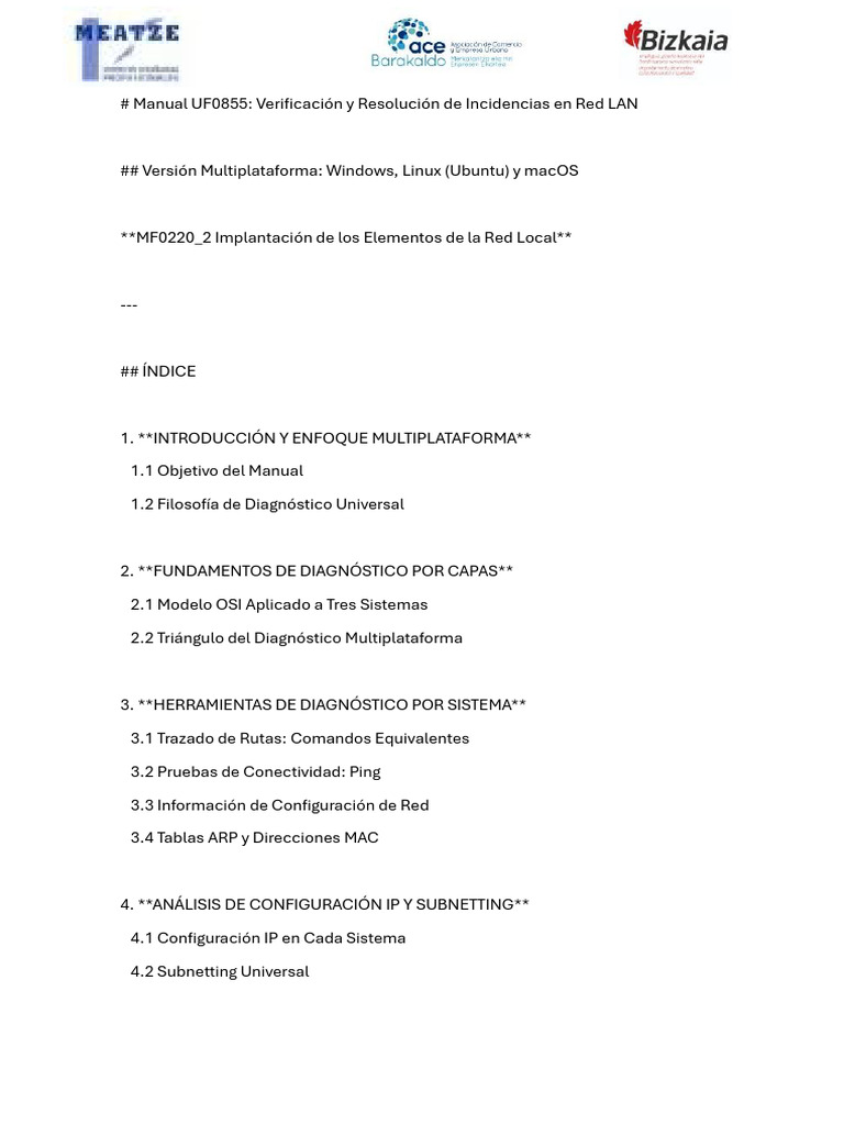 Manual Uf0855 | PDF | Ingeniería Informática | Protocolos de internet