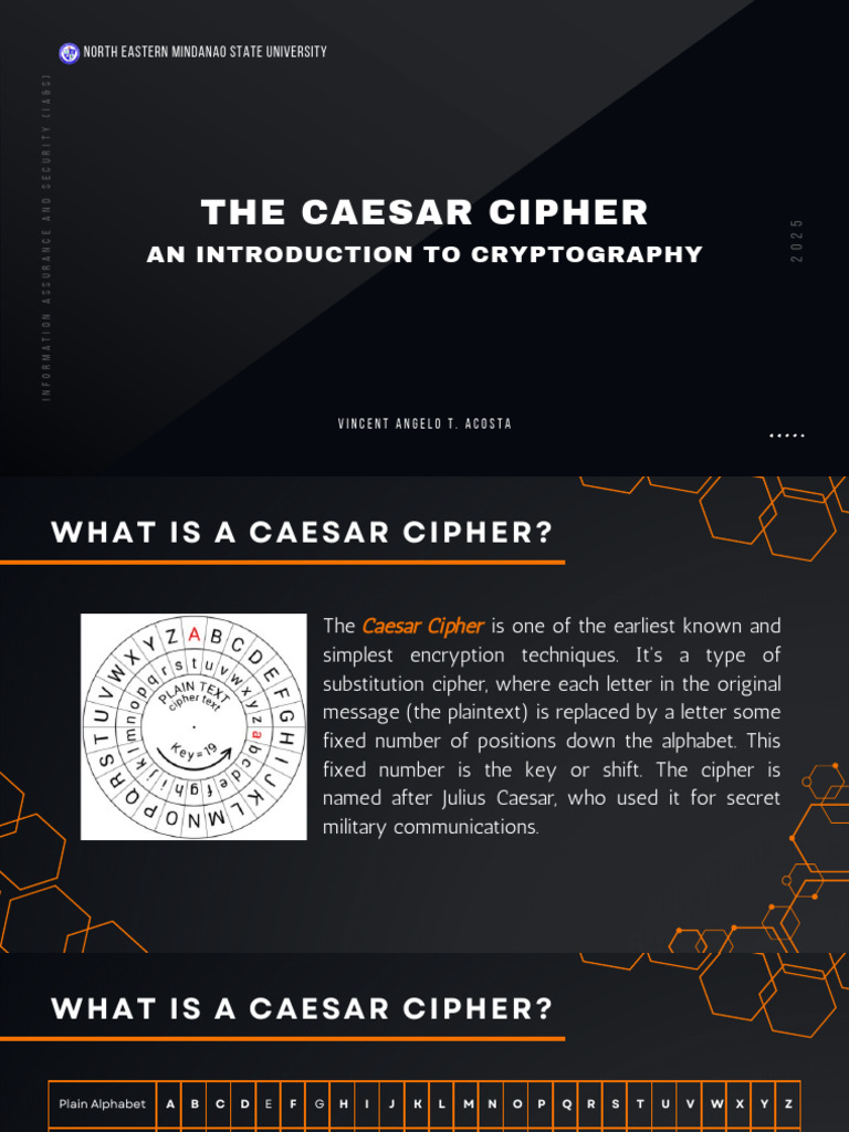 Lesson 1.5 The Caesar Cipher | PDF | Encryption | Secure Communication