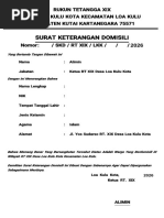 Contoh Format SKCK 2025 Terbaru | PDF