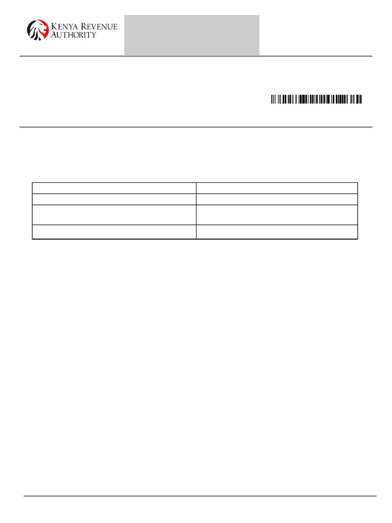 Acknowledgement Receipt For Tax Compliance Certificate | PDF