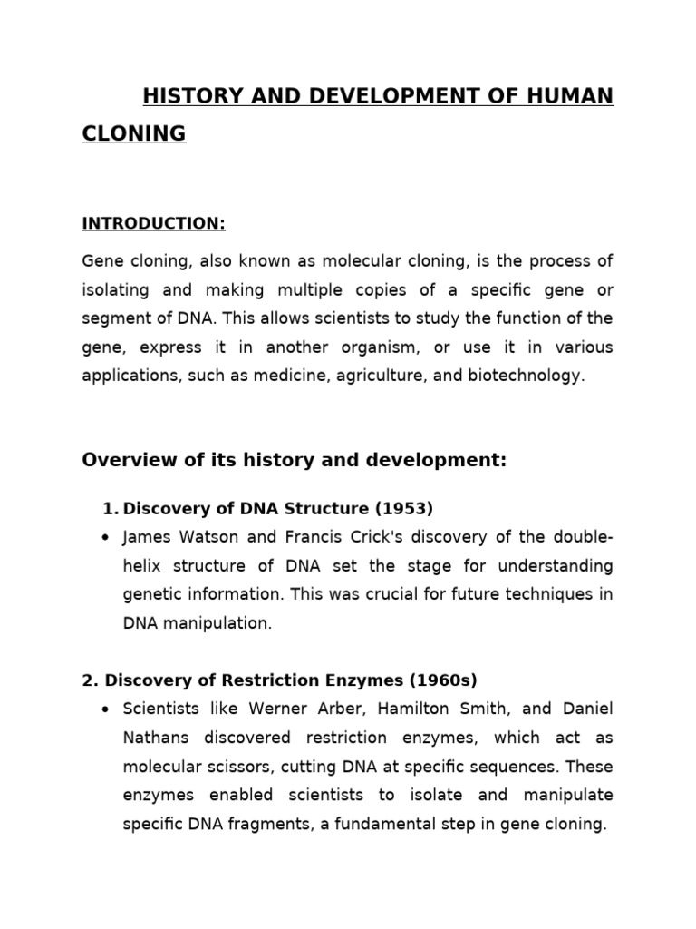BIO Project (4) | PDF | Molecular Cloning | Cloning