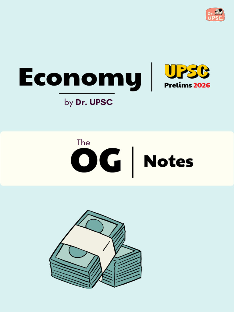 Complete Economy OG Notes by Dr. UPSC | PDF | Demand | Elasticity ...