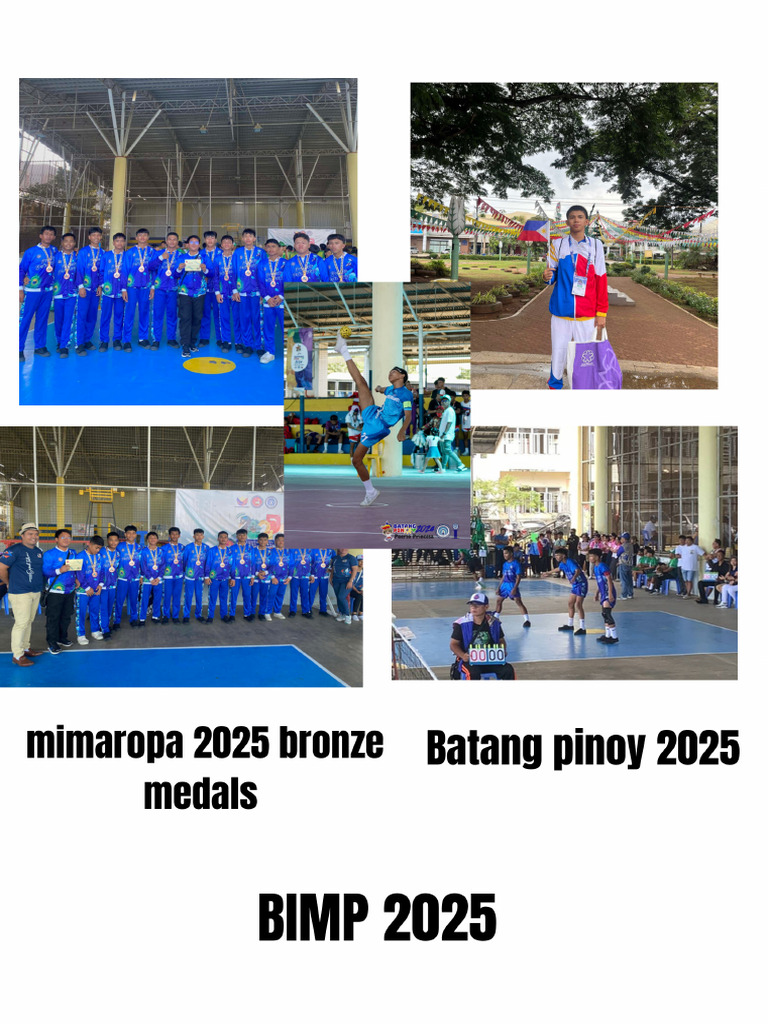 Mimaropa 2025 Bronze Medals - 20260127 - 121254 - 0000 | PDF