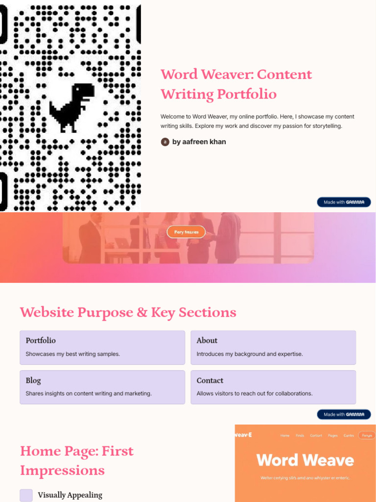 Word Weaver Content Writing Portfolio | PDF | Search Engine ...