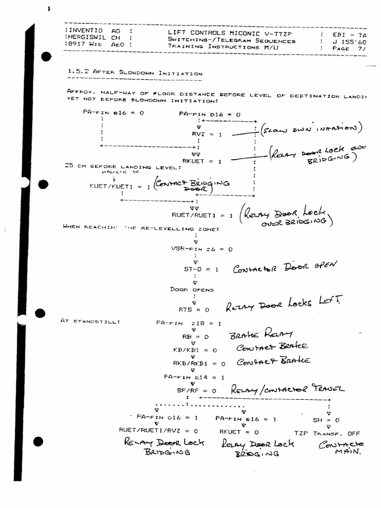 Miconic v Flow Chart 2 | PDF
