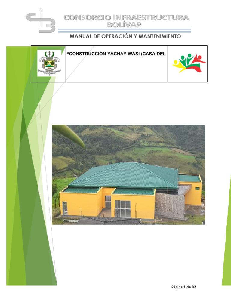 MANUAL DE OPERACION Y MANTENIMIENTO CASA INDIGENA | PDF | Pintar | Hormigón