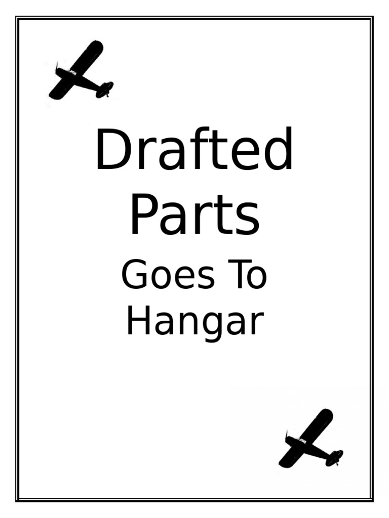 Drafted Parts Poster (Portrait) | PDF