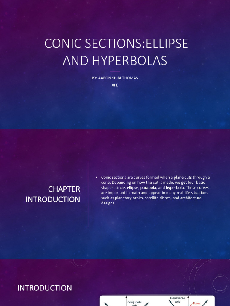 Conic | PDF | Ellipse | Elementary Geometry