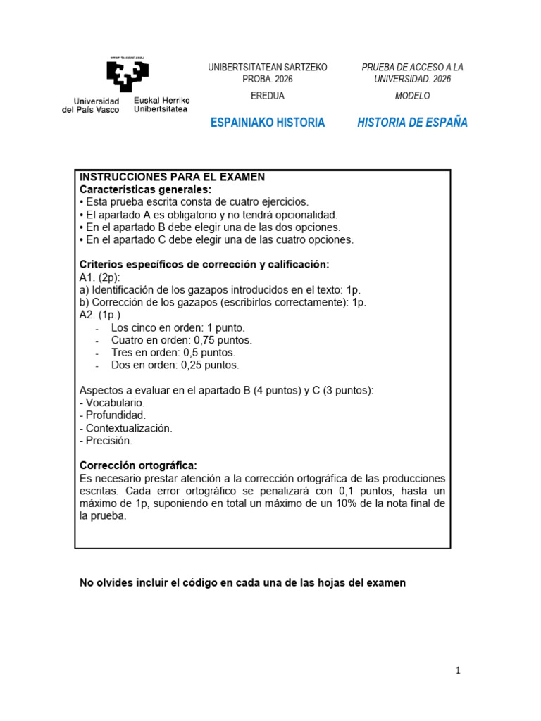 6 2 2026 Nuevo Modelo Historia España | PDF | España