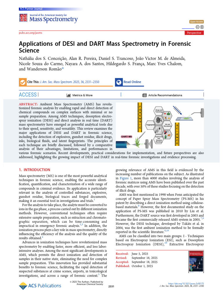 Conceição NdS 2025 - Applications-of-desi-and-dart-mass-spectrometry-in ...
