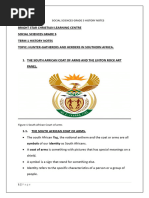 1 Grade 6 History Term 1 Lesson Plan | PDF | Society | Agriculture