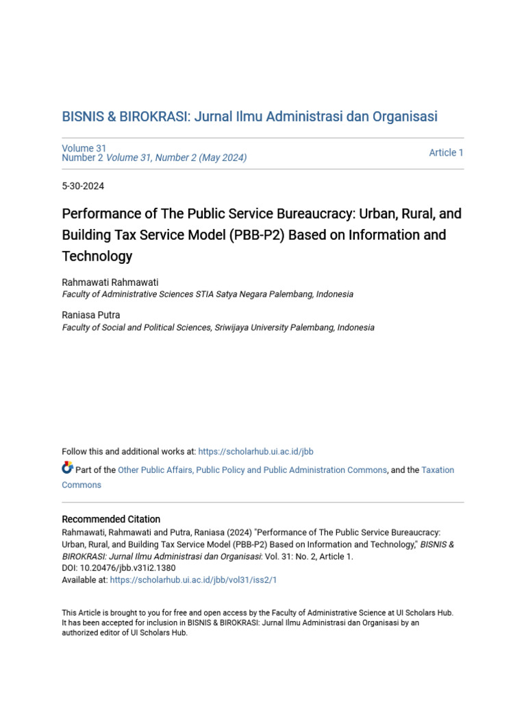 Urban Rural and Building tax model based on IT | PDF | Taxes | Bureaucracy