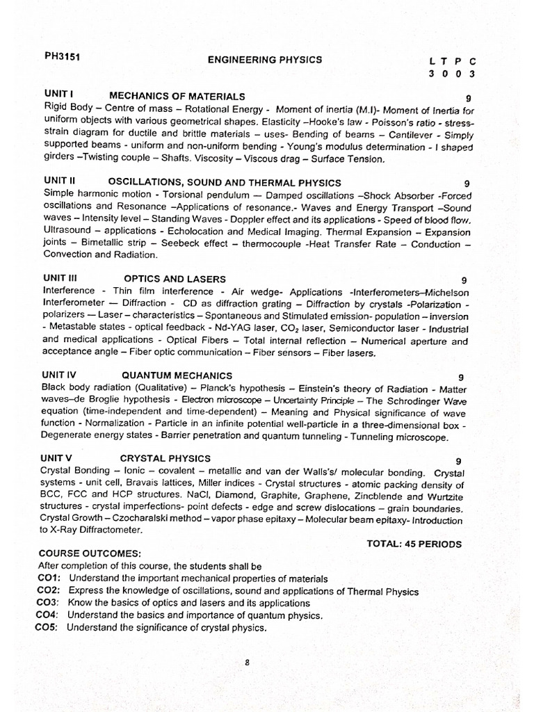 Physics Unit 1, Unit 2 | PDF