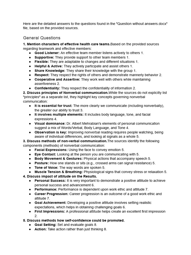Essential Soft Skills For Healthcare and Professional Leadership | PDF ...