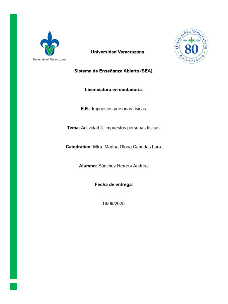 ACTIV 4_ IMP PF CAP X-XI_ | PDF | Impuesto sobre la renta | Impuestos