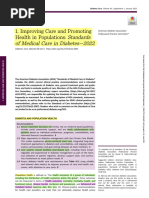 Diabetes Education CPT Codes Overview | PDF