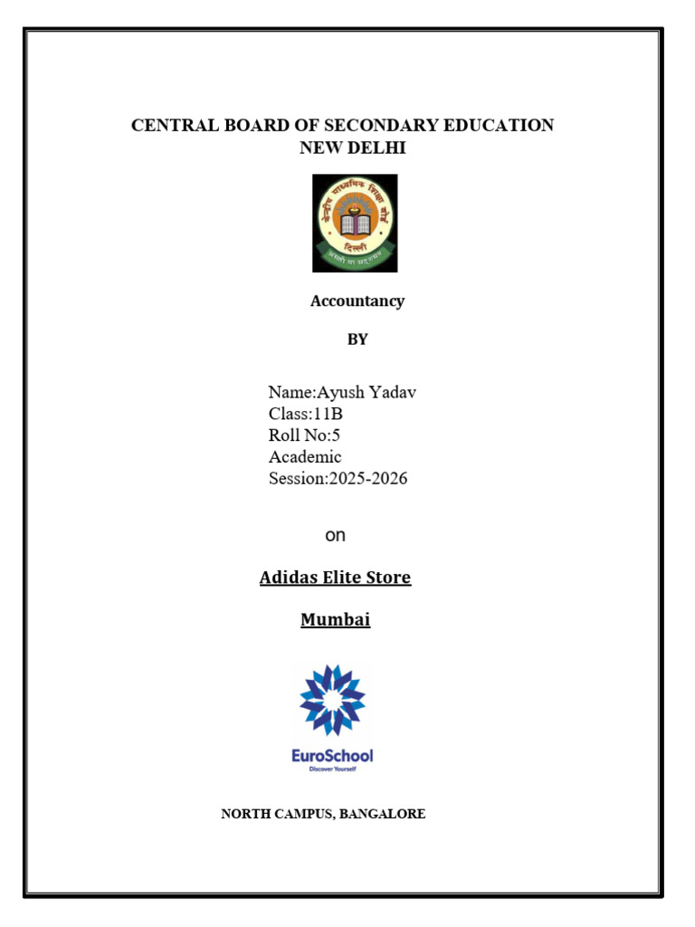 Accounts Cover | PDF
