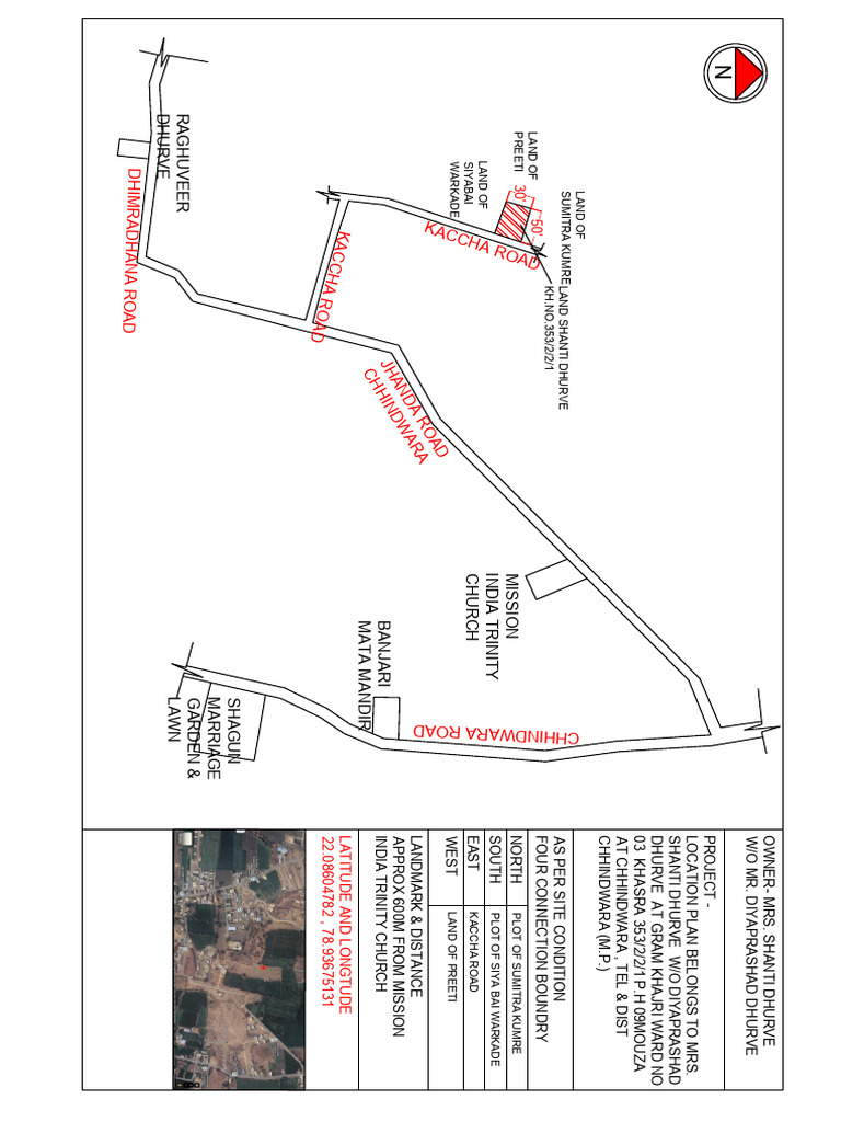 Shanti Dhurve Location Map Chhindwara | PDF