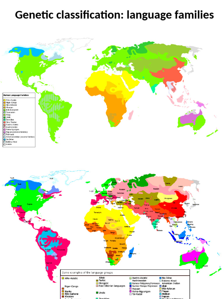 Language Families | PDF | Linguistics