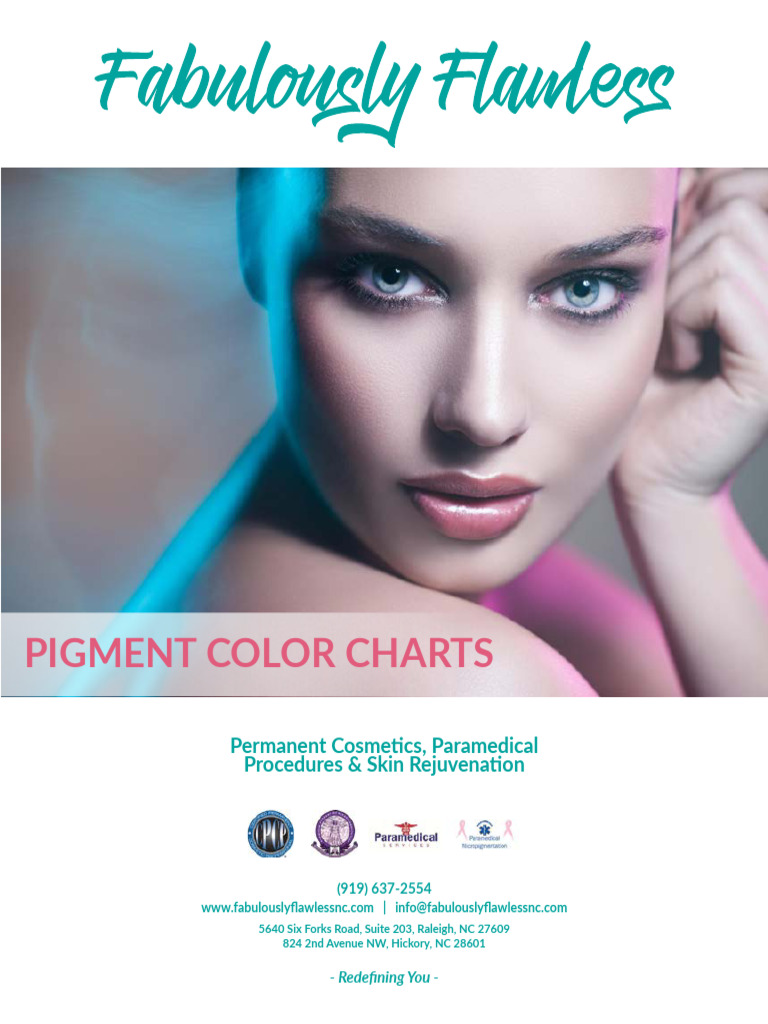 Fabulously Flawless Pigment Colors | PDF | Eye Color | Red Hair