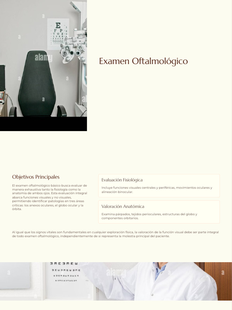 Examen-Oftalmologico | PDF | Ojo humano | Lentes
