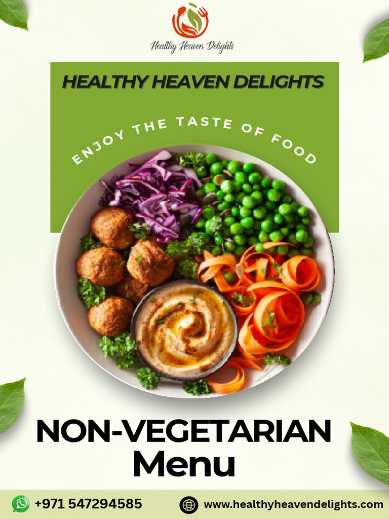 Non-Vegetarian Menu | PDF
