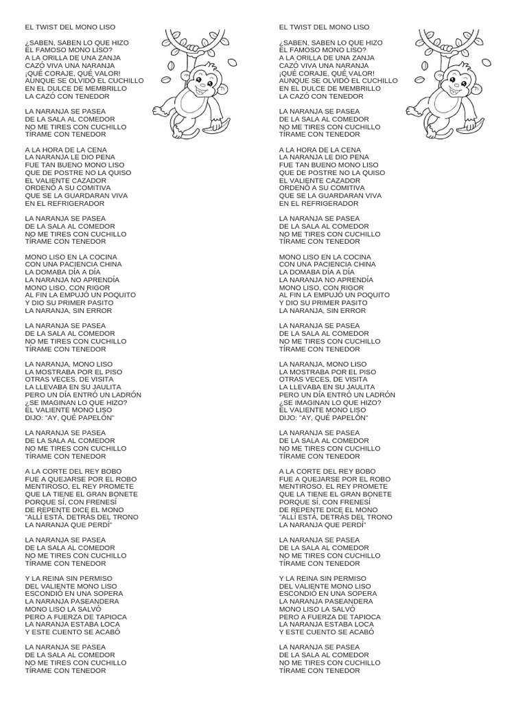 El Twist Del Mono Liso.. | PDF