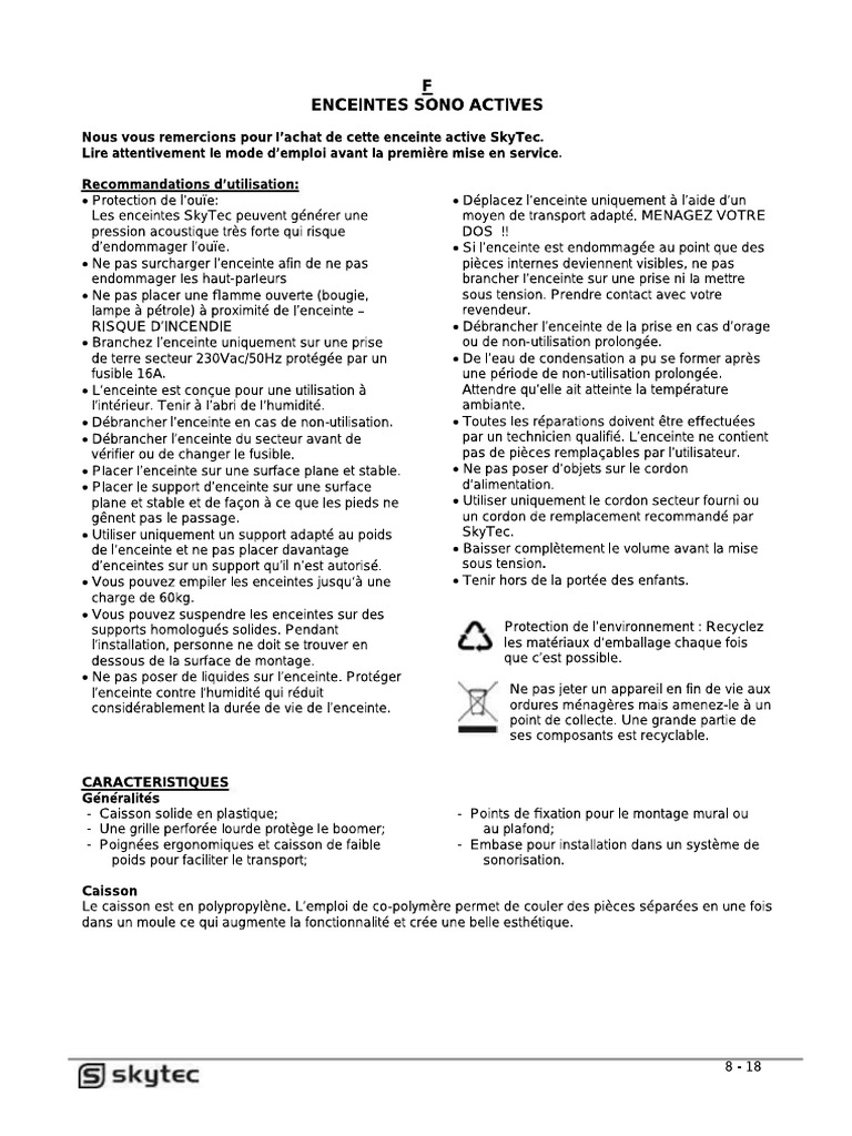 Skytec | PDF