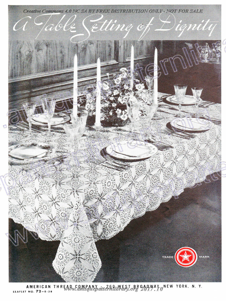 A Table Setting of Dignity | PDF