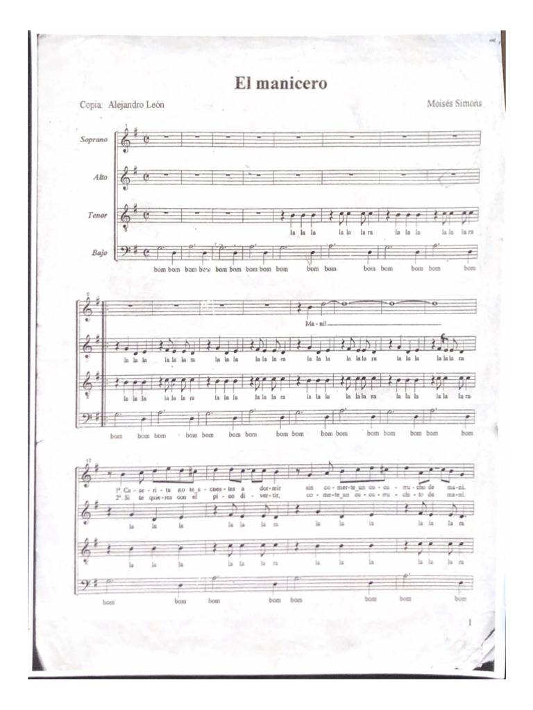 El Manicero | PDF