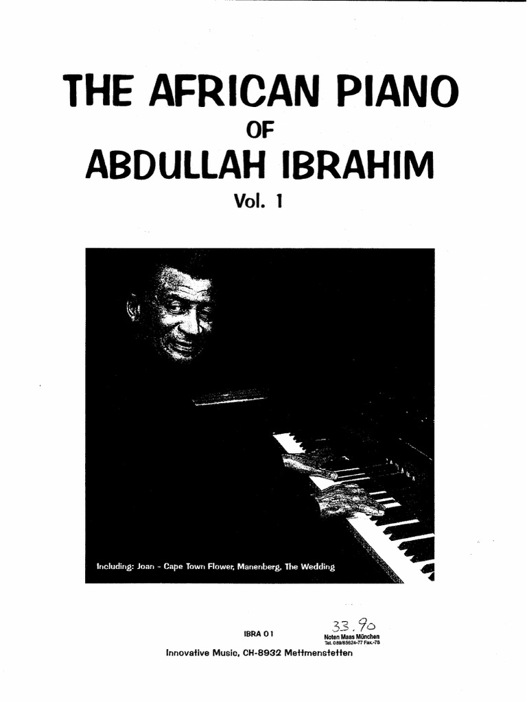 Abdullah Ibrahim the African Piano of Abdullah Ibrahim Vol 1 | PDF