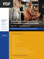 NEBOSH NG2 Risk Assessment Guide | PDF | Risk | Risk Assessment