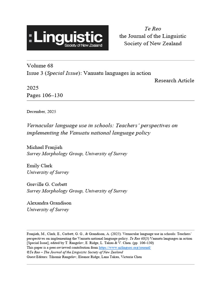 Vernacular Language Use in Schools Teach | PDF | Phonics | Literacy
