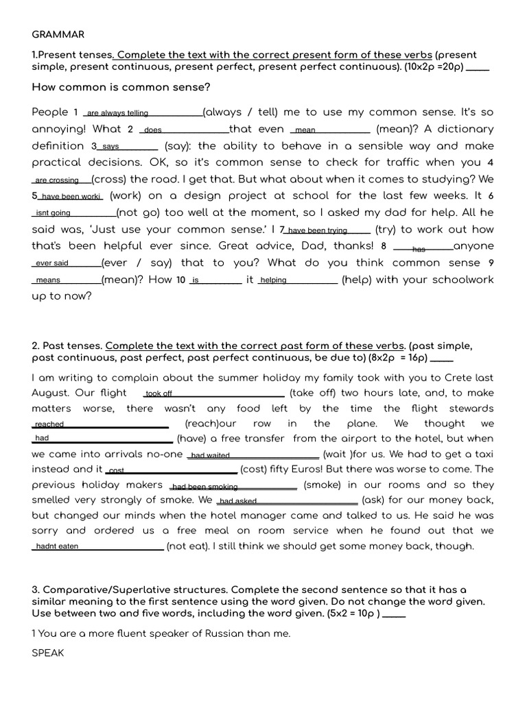 Senior 4 Revision.pdf | PDF | Languages | Foreign Language Studies