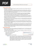 Introduction To The Four Ethical Lenses | PDF | Decision Making | Justice